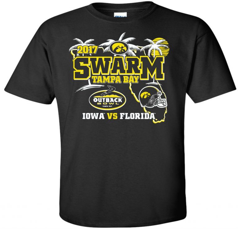 Iowa Hawkeye ANF Farm Strong Tee | Bravo Sports Marketing